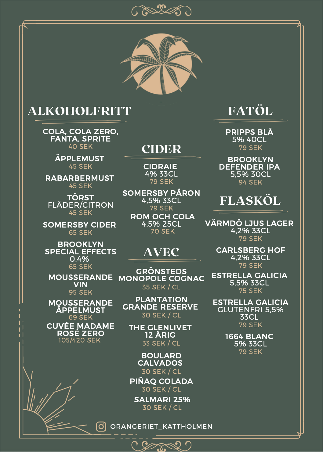 Orangeriet Kattholmen — Kattholmen